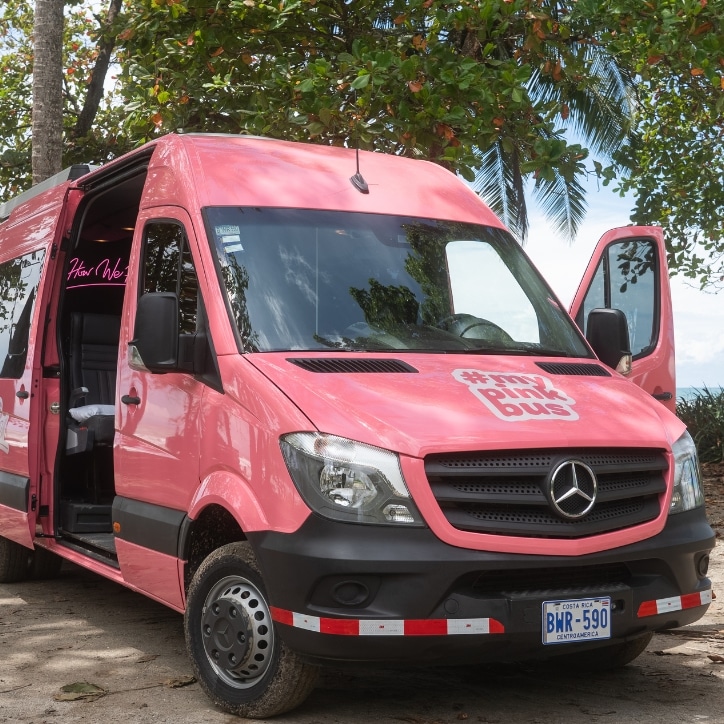 Shared Shuttle Bus From Panama City To Playa Venao Pedasi | MyPinkBus